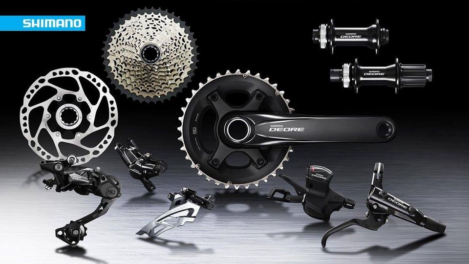 Køb Shimano Deore cykeldele | M6100, M5100, M4100 + LINKGLIDE serier